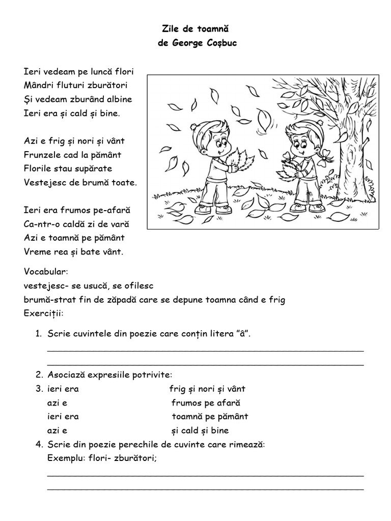 Zile de Toamna | PDF