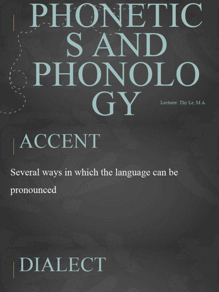 Introduction To Phonetics and Phonology | PDF