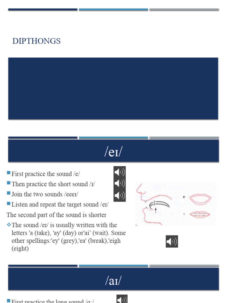 3.1. Dipthongs Sounds | PDF