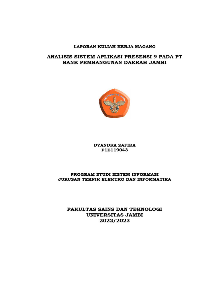 Laporan Magang FIX | PDF