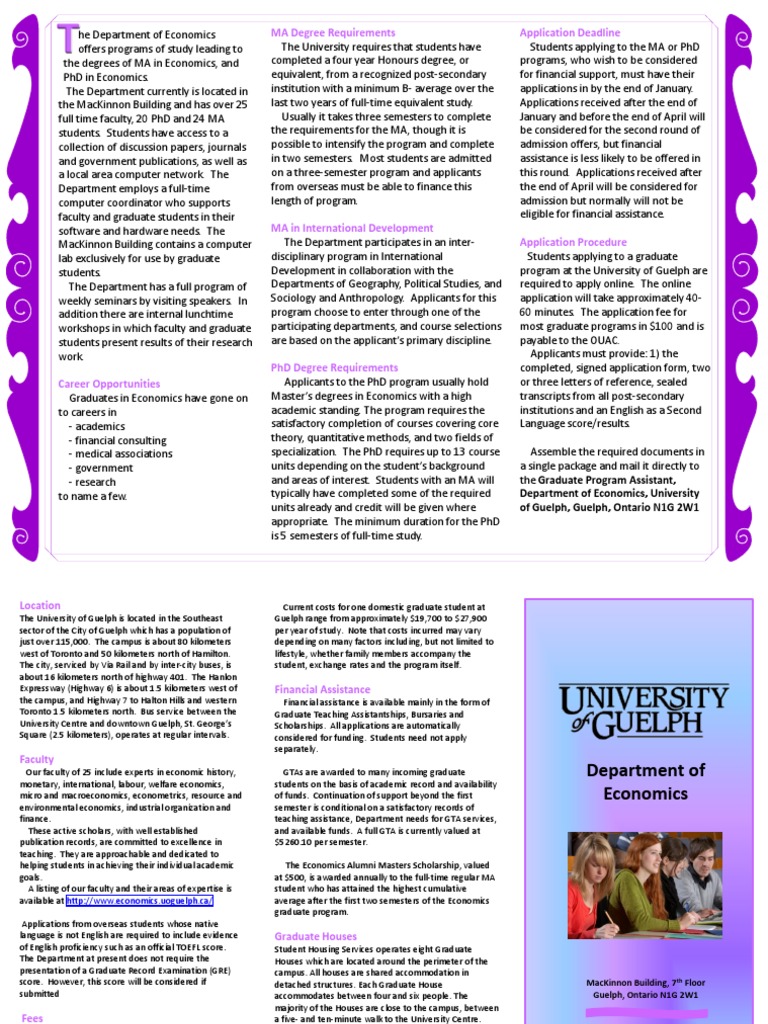 2010 Grad Brochure | PDF | Graduate School | Postgraduate Education