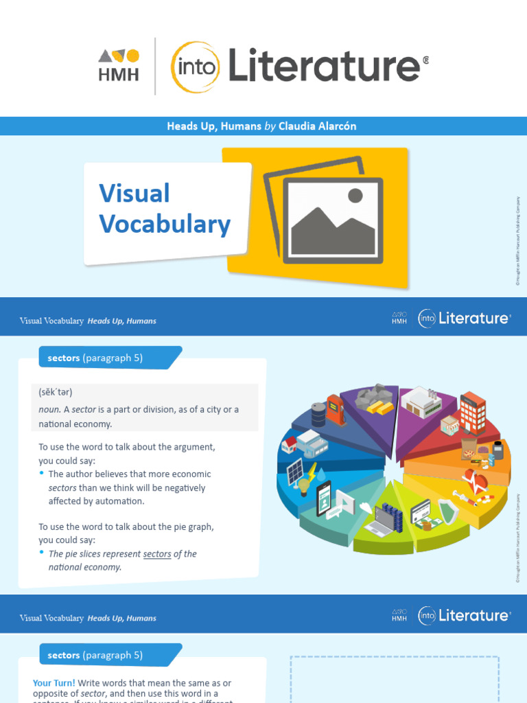 Vocabulary - Heads Up Humans | PDF