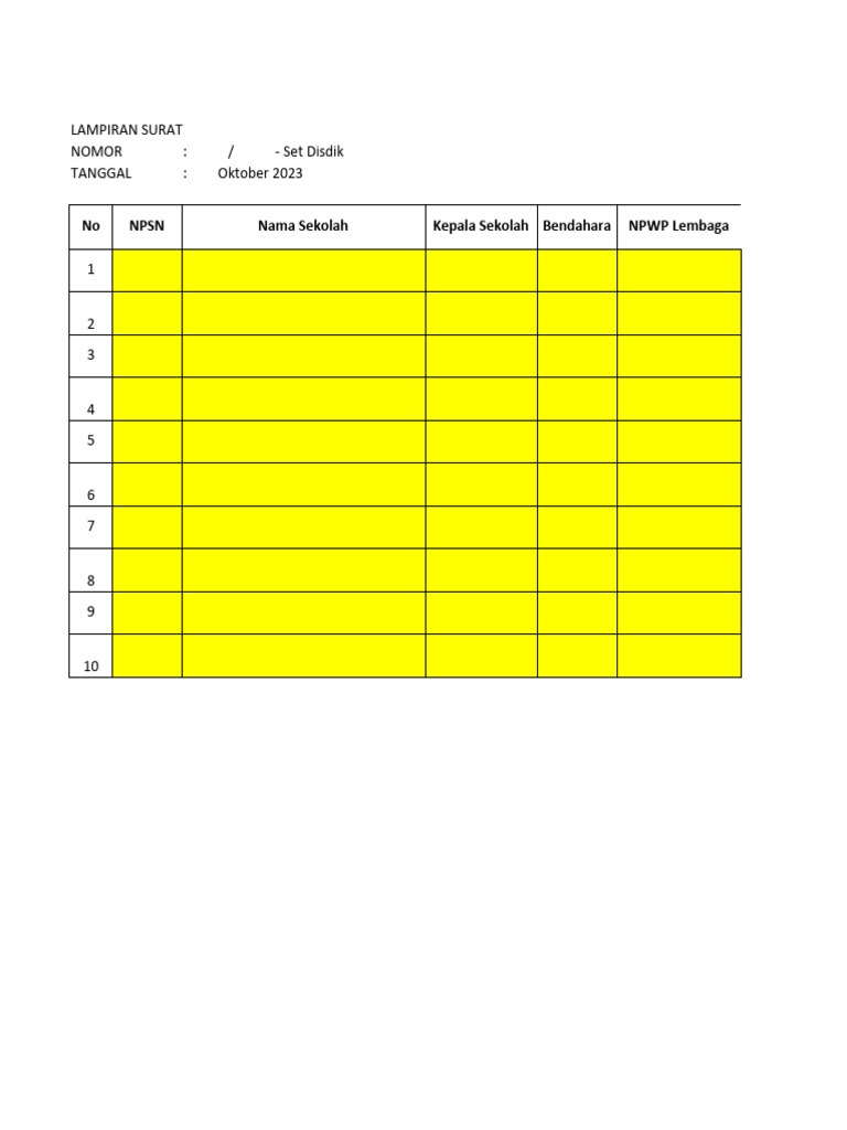 Format Usulan Rekening BOP PAUD 2024 | PDF