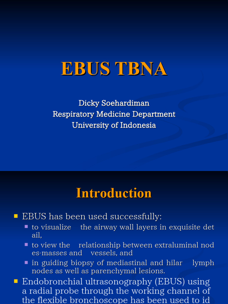 Ebus Tbna | PDF