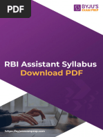 Reasoning Banking Syllabus | PDF