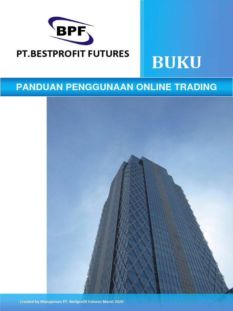 Buku Panduan Online Trading BPF | PDF | Pengelolaan Keuangan & Uang