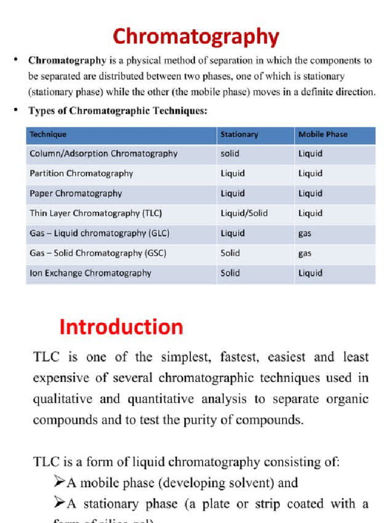TLC | PDF
