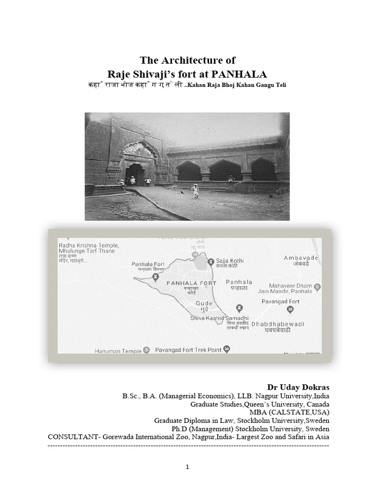 Panhala Fort: History and Architecture | PDF