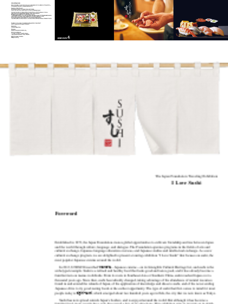 Sushi | PDF