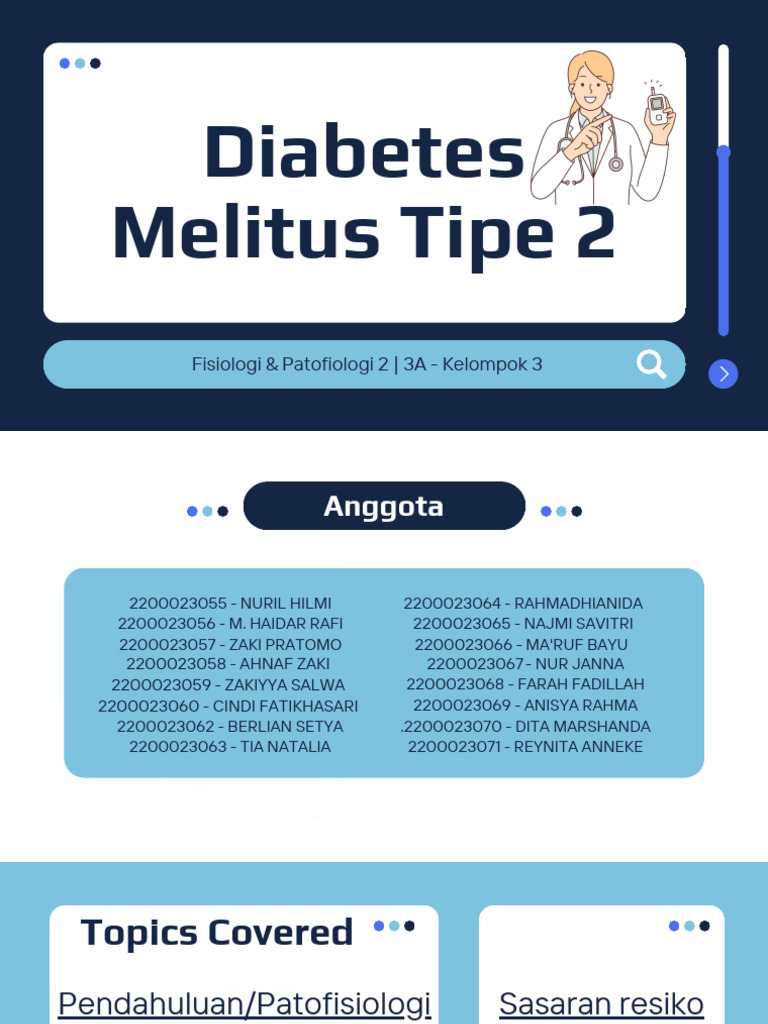 3A - Diabetes Melitus Tipe 2 - Fisiologi Dan Patofisiologi 2 | PDF