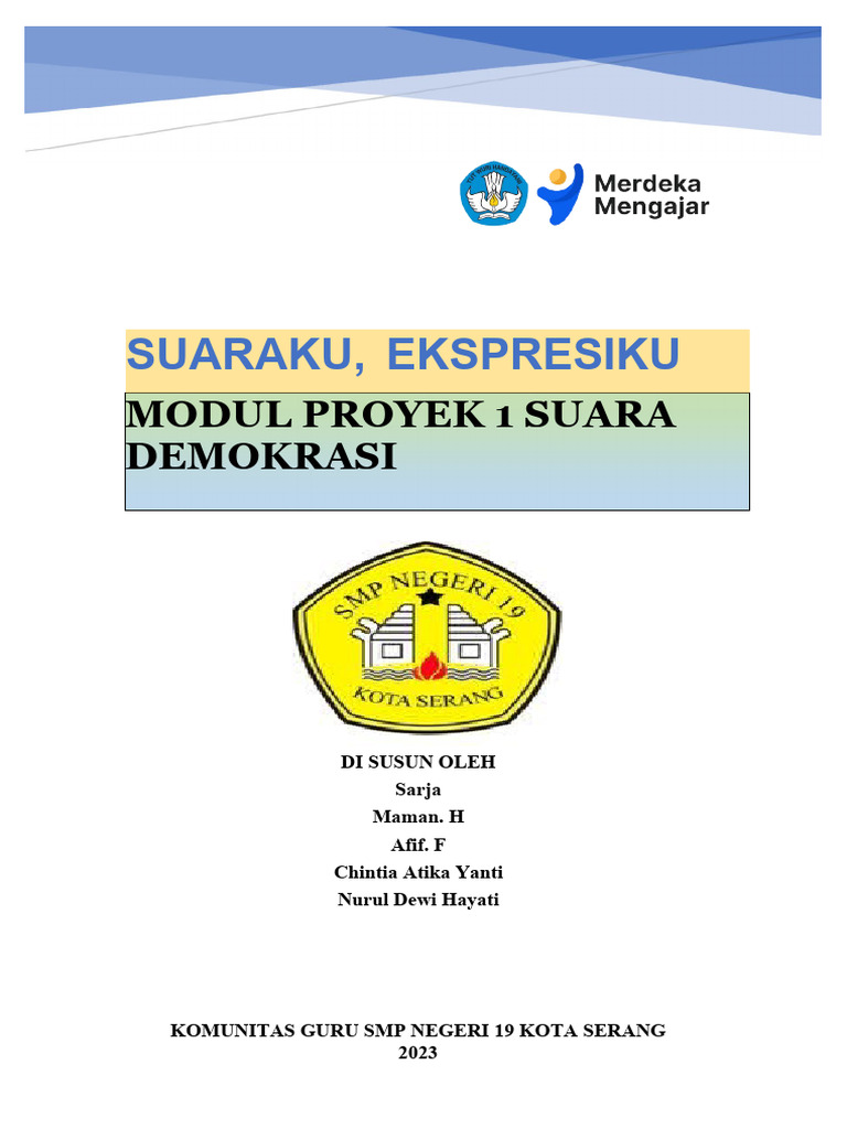 Modul Demokrasi untuk Siswa SMP | PDF | Karier & Perkembangan