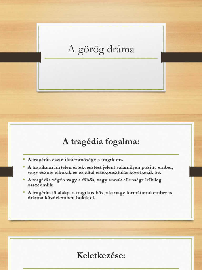 A Görög Dráma - klik033646001#239563#Tanulo#360386#Csatolmany | PDF