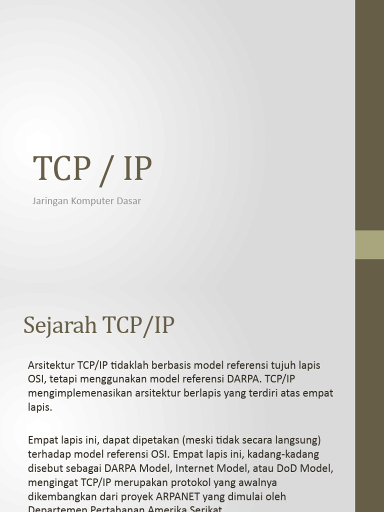 TCP Ip | PDF