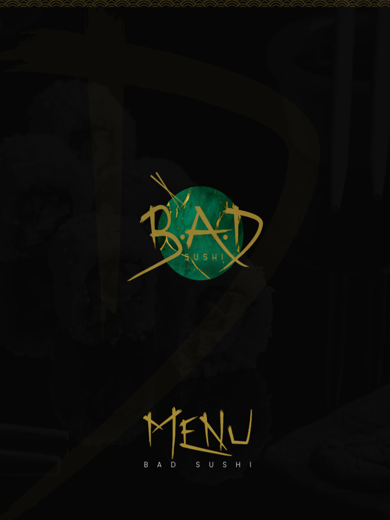 Bad Sushi Menu | PDF