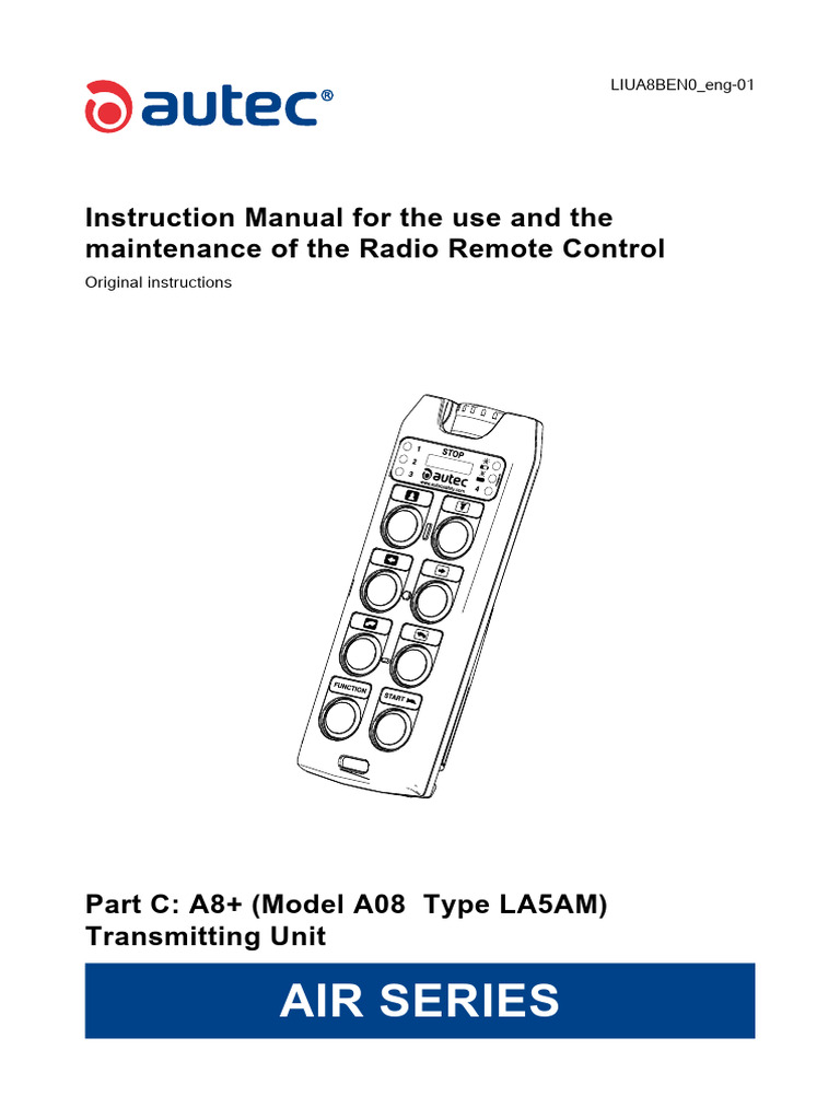User-Manual-AUTEC | PDF
