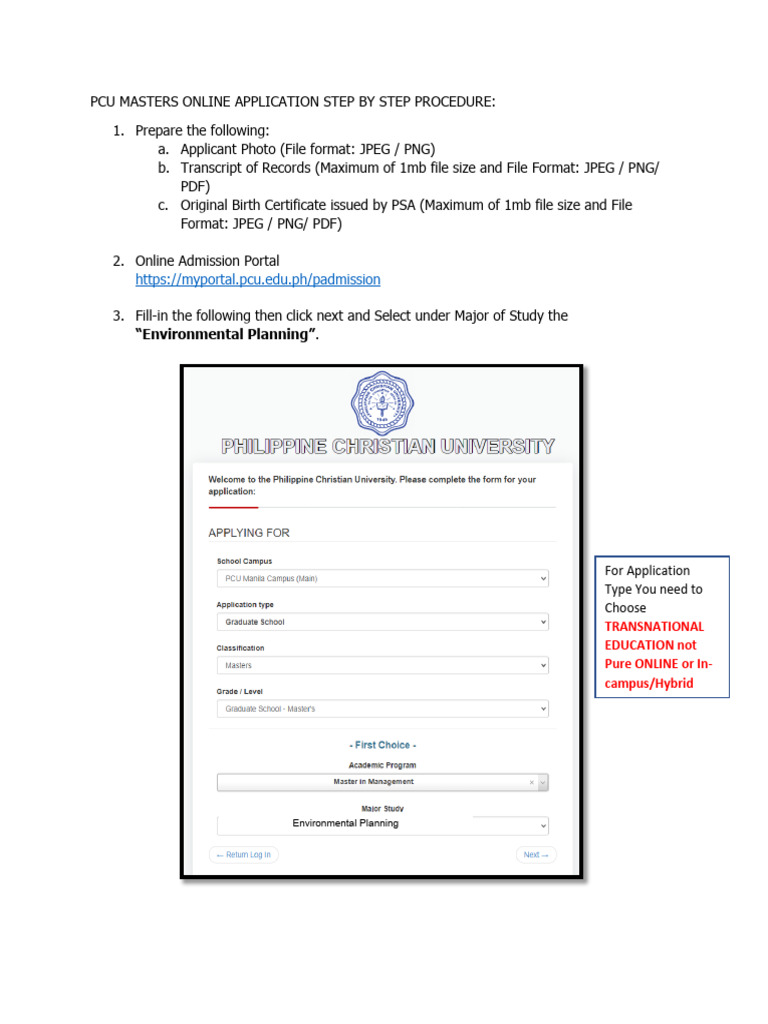 MMEP Online Enrollment Procedure - Pudan Group - Updated | PDF