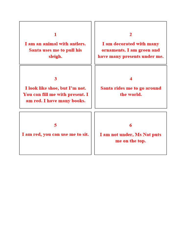 Clues Hunt | PDF | Home & Garden