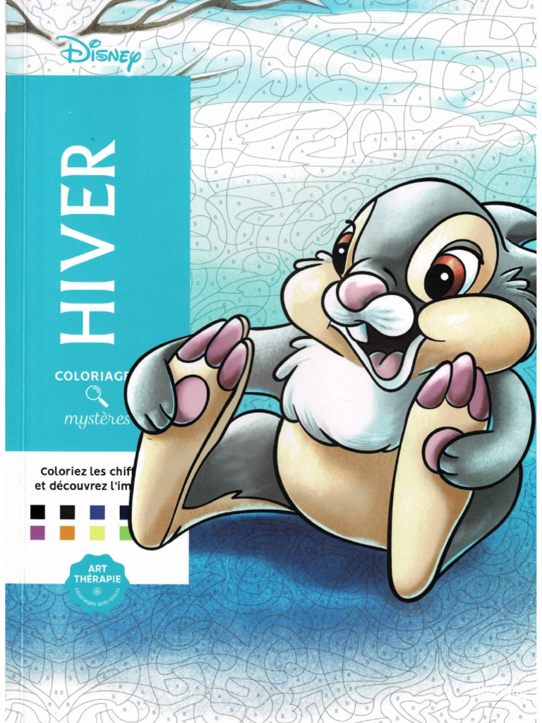Colorea y Descubre El Misterio - Invierno | PDF