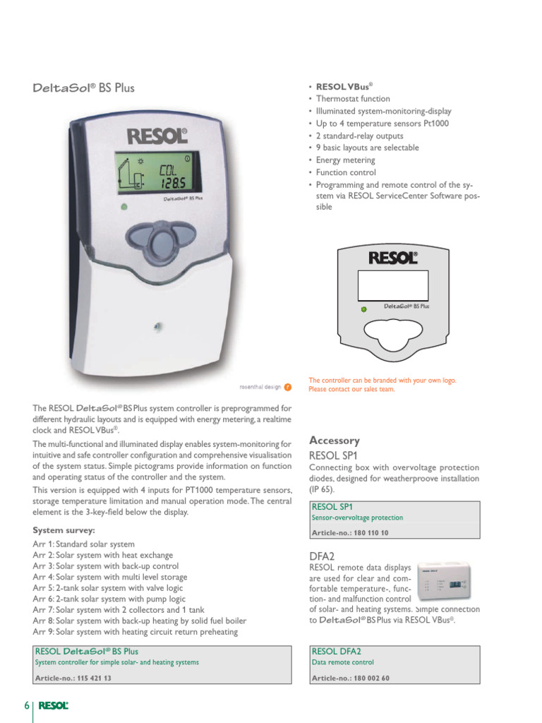 Deltasol Bs Plus | PDF