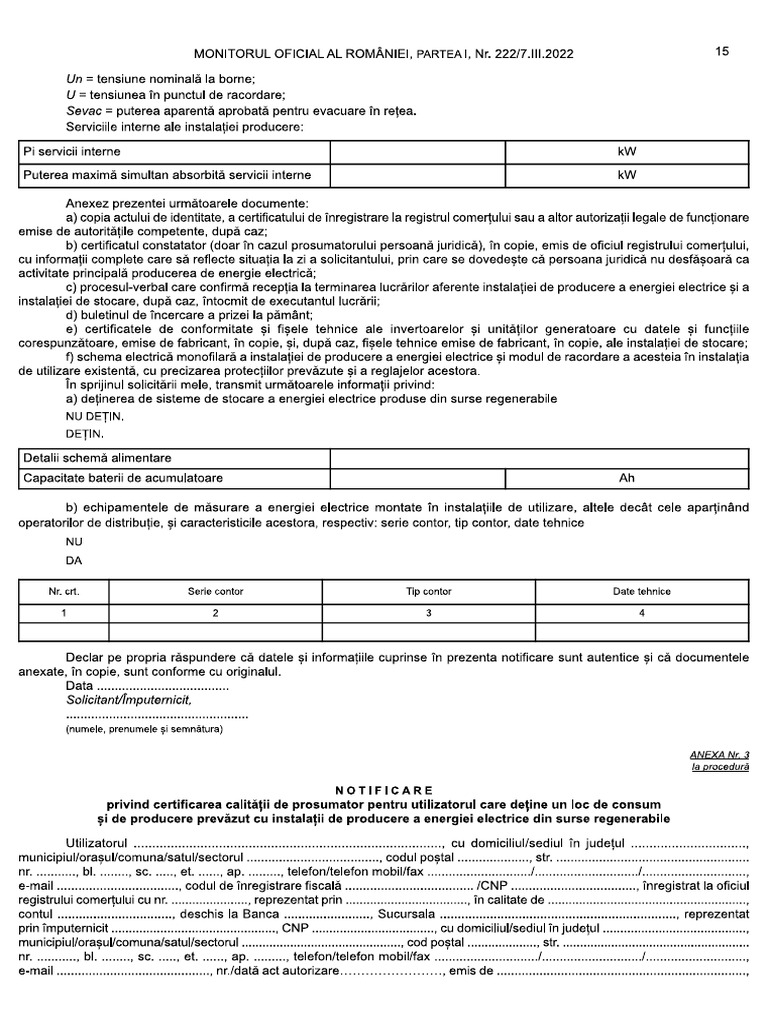 Anexa 3 Ord 19 2022 | PDF