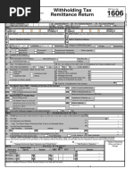 (BIR Form 1706) Capital Gains Tax Returm | PDF | Capital Gains Tax | Taxes