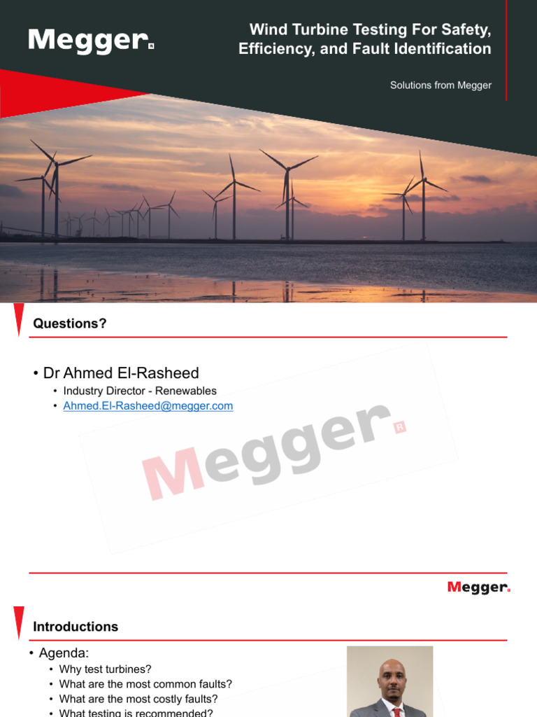 Wind Turbine Testing | PDF | Electric Power Transmission | Alternating ...