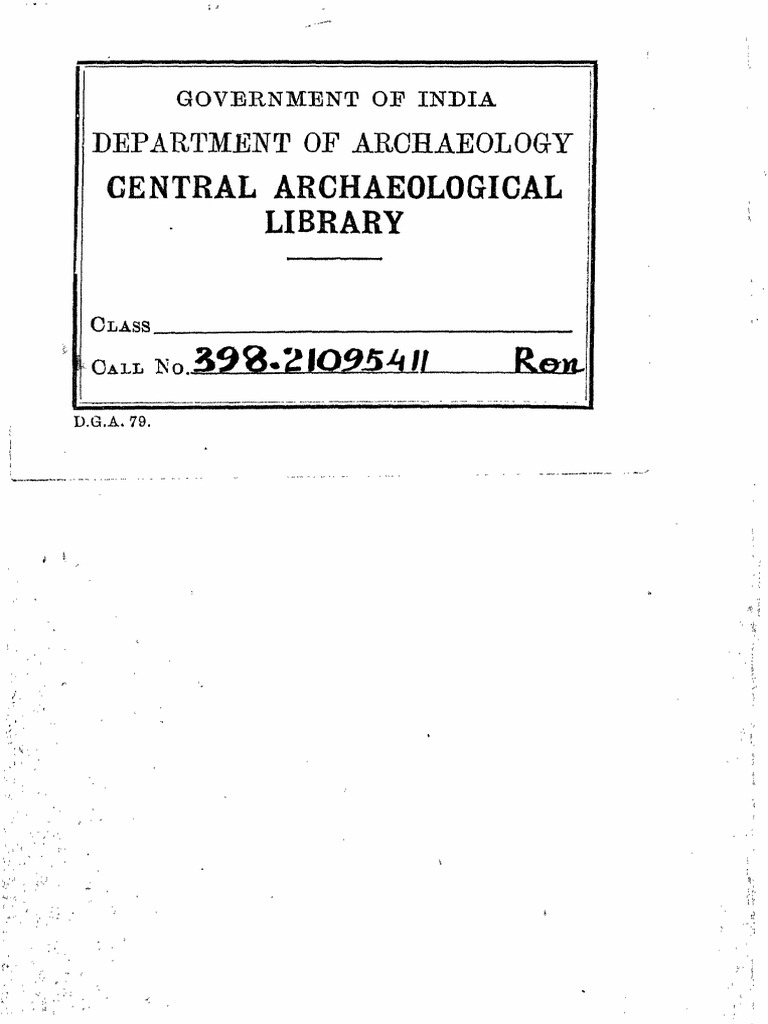 Folk Tales of The Garos | PDF