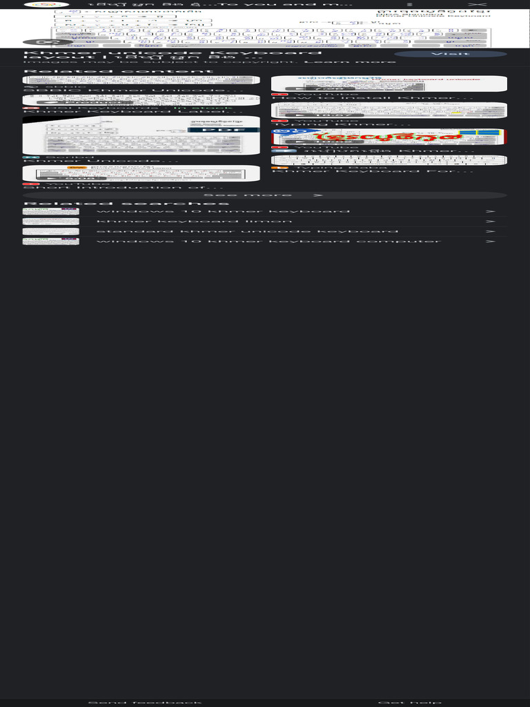 Keyboard Khmer - Google Search | PDF