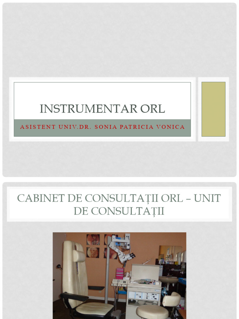 Instrumentar Orl | PDF