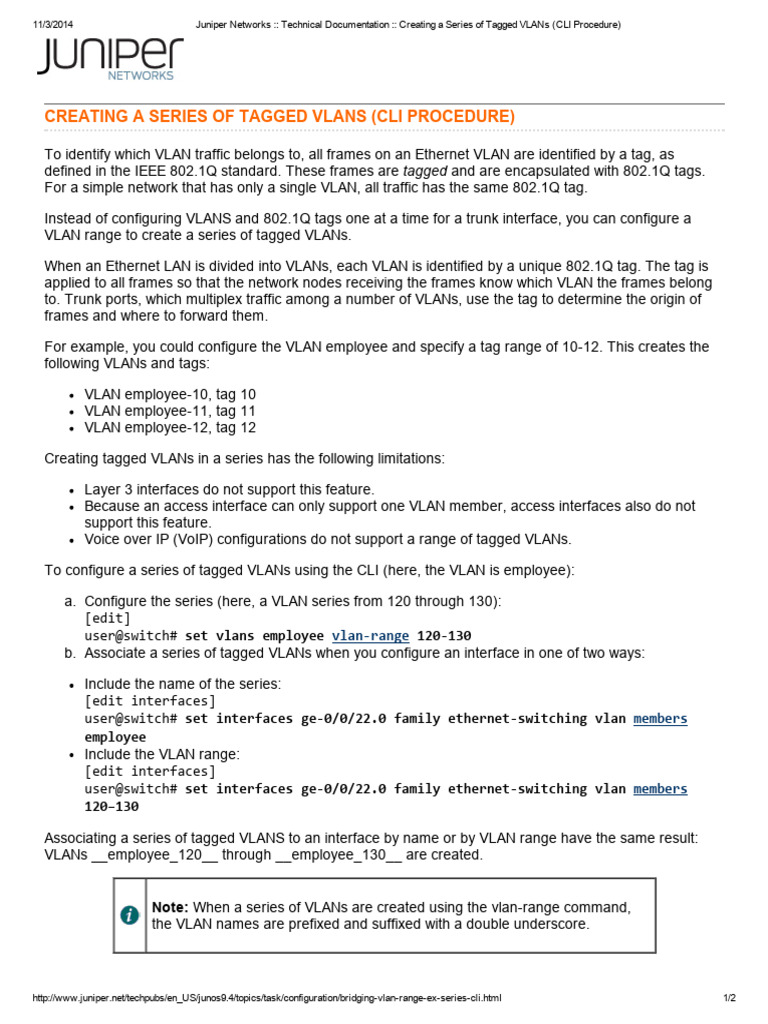 Juniper Networks Technical Documentation | PDF