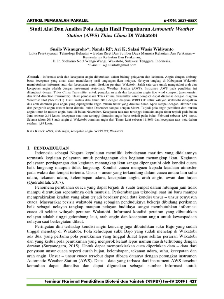 Kti - SNPBS 2019 | PDF | Sains & Matematika