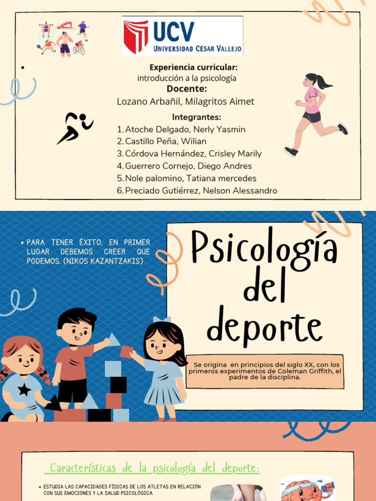 Psicología del deporte | PDF