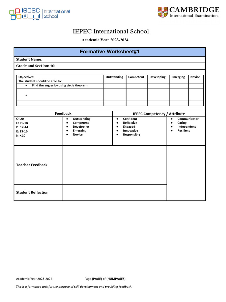 Worksheet 2 Circle Theorem Pdf