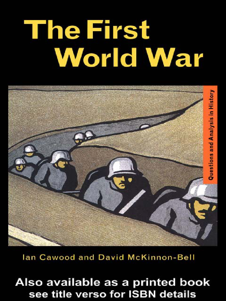 Ian Cawood - First World War (2002) | PDF | World War I | Austria