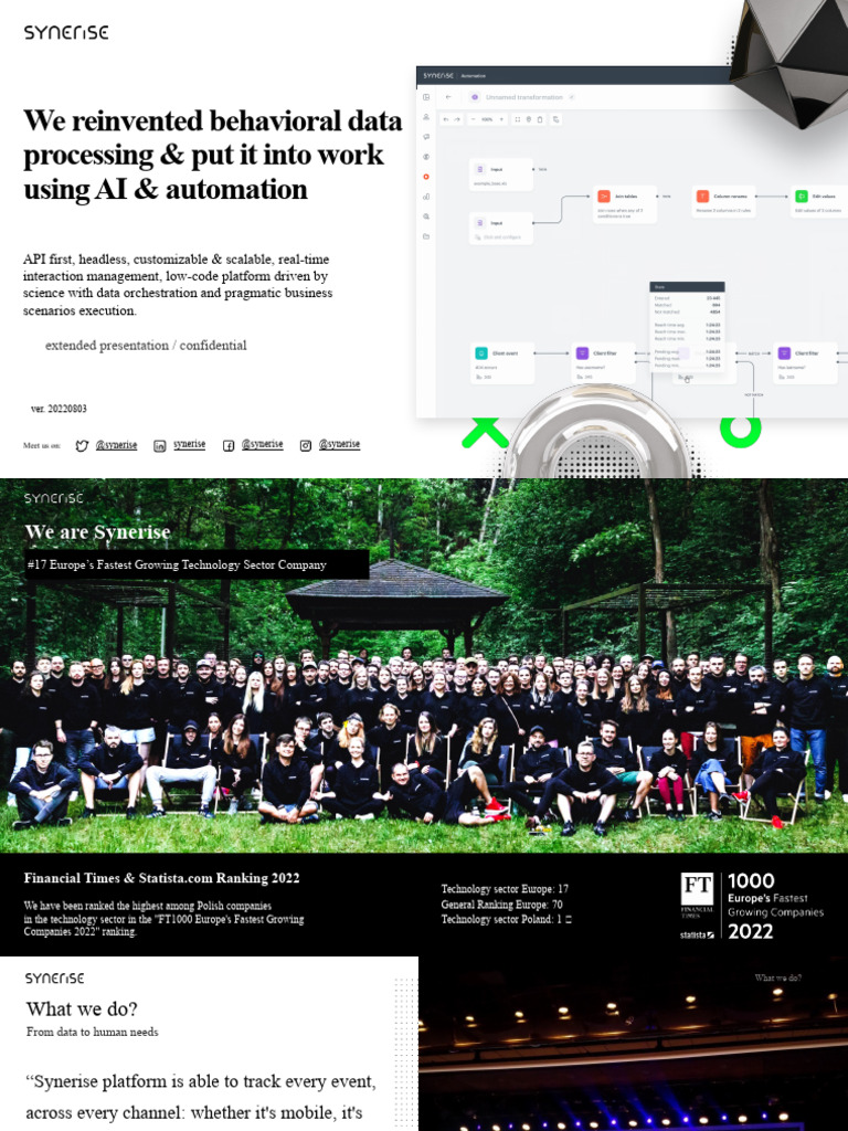 Synerise Overview Pdf