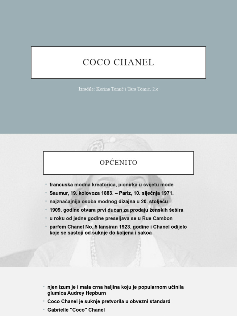Coco Chanel | PDF