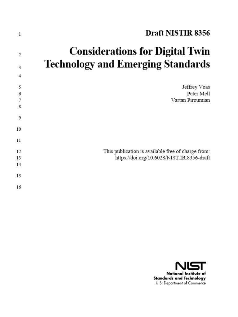 NIST IR 8356-Draft | PDF