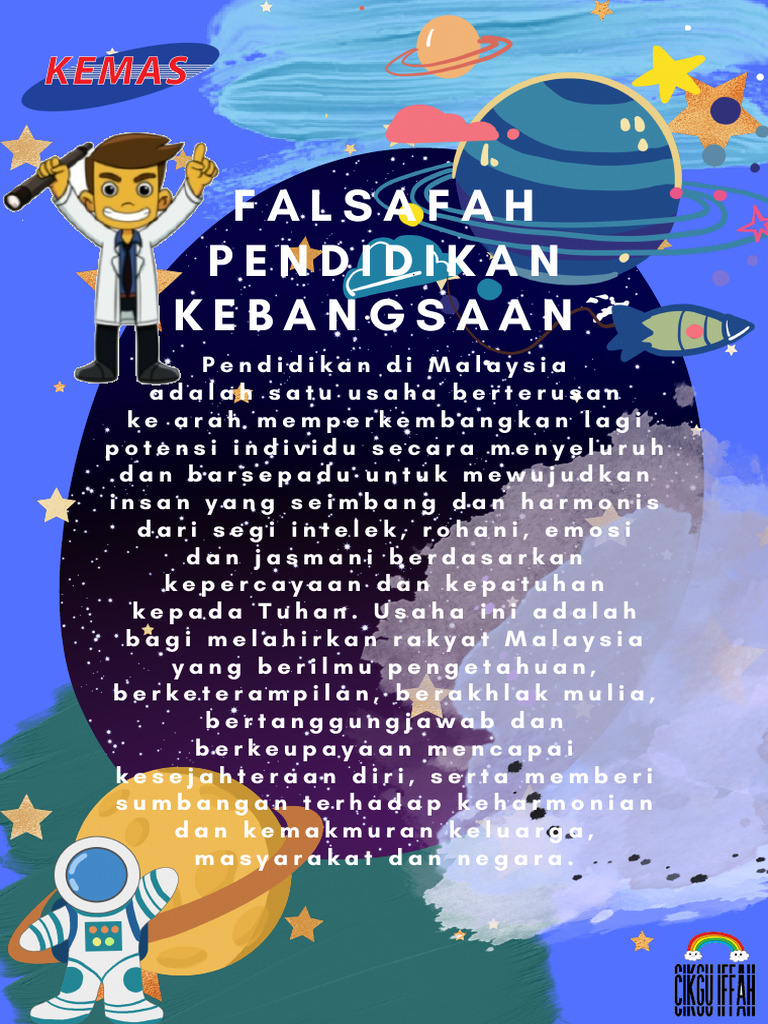 Falsafah Pendidikan Kebangsaan Pdf