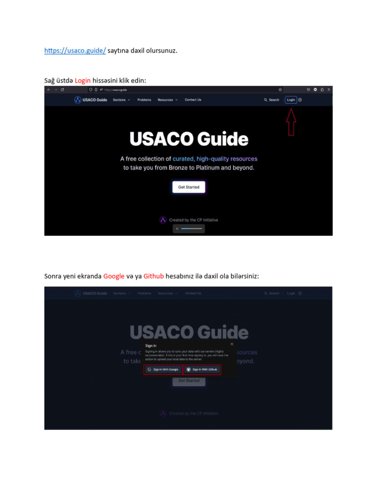 USACO Guide Guide | PDF