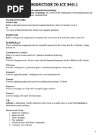 S1 ICT End of Term Assessment 2023 | PDF