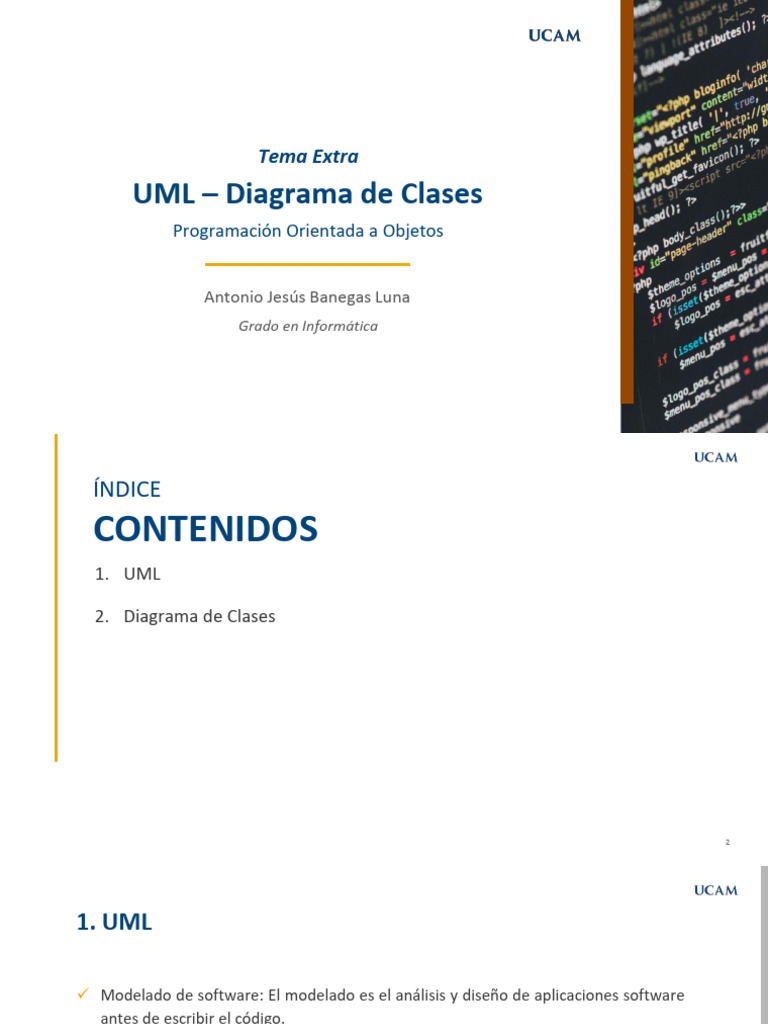 UML: Diagrama de Clases Simplificado | PDF | Lenguaje de modelado ...