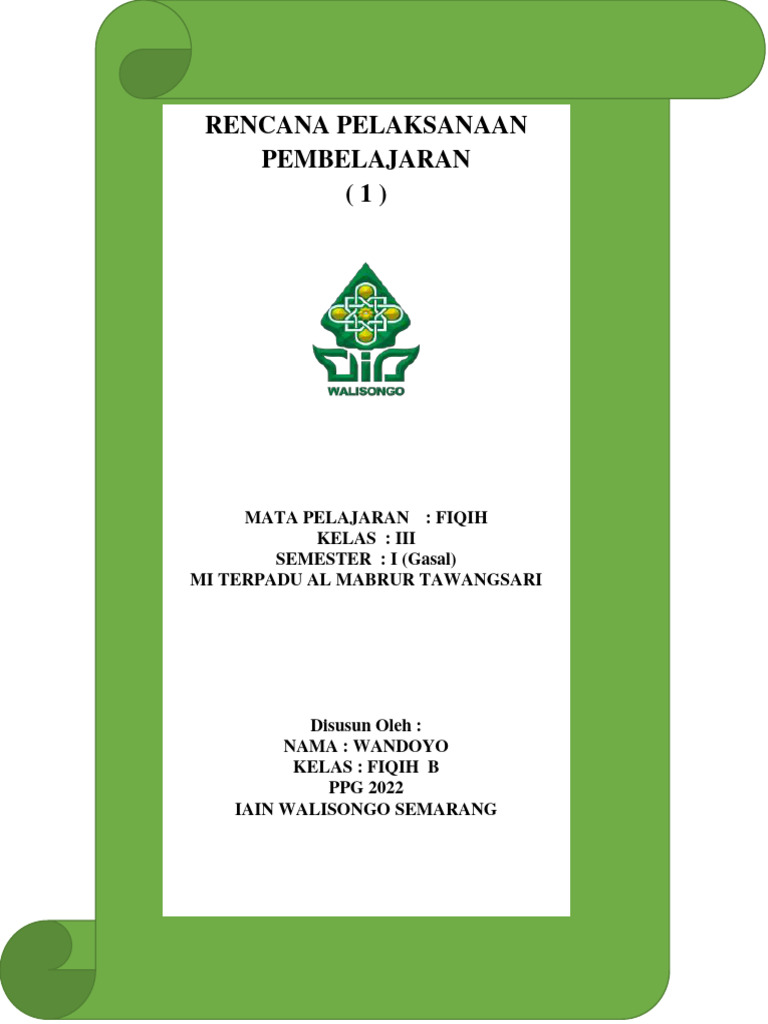 RPP 3 PPG 2022 Baru | PDF