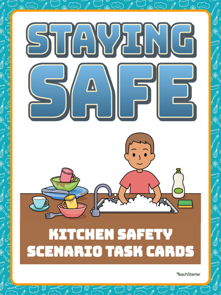 Kids' Kitchen Safety Scenarios | PDF | Kitchen Stove | Kitchen