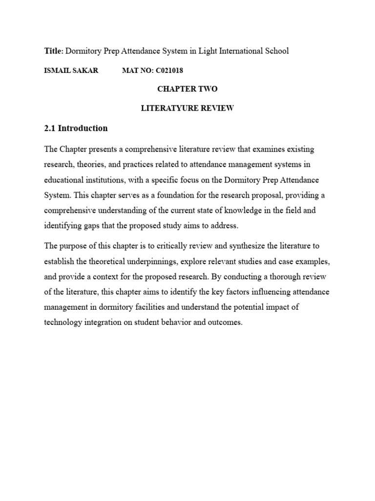 Chapter Two | PDF | Systems Science | Behavioural Sciences