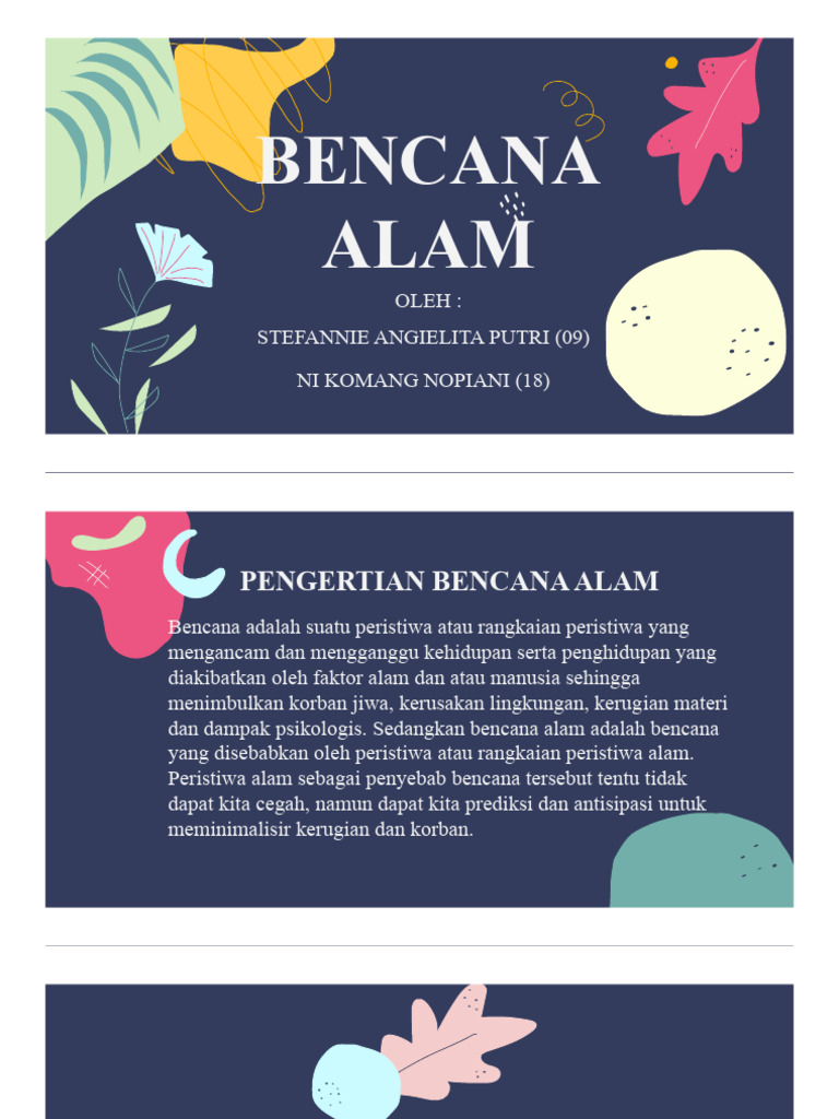 Bencana Alam | PDF
