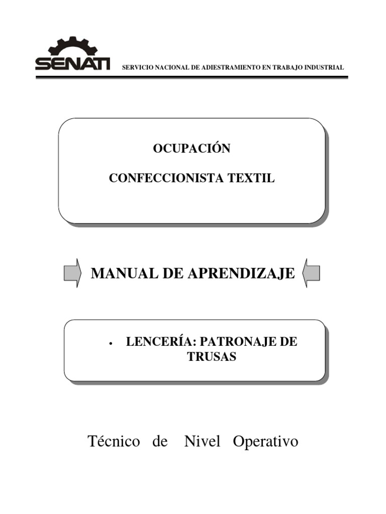 Patrones de Trusas para Confeccionistas | PDF | Arte