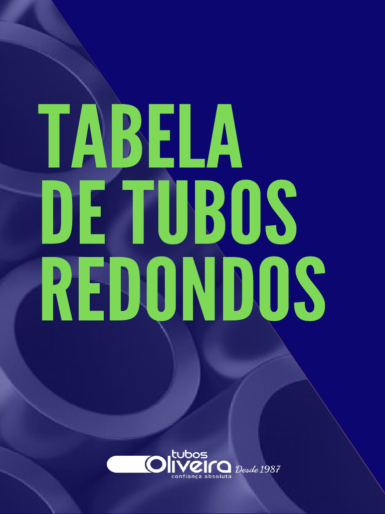 Tabela de Tubos Redondos | PDF