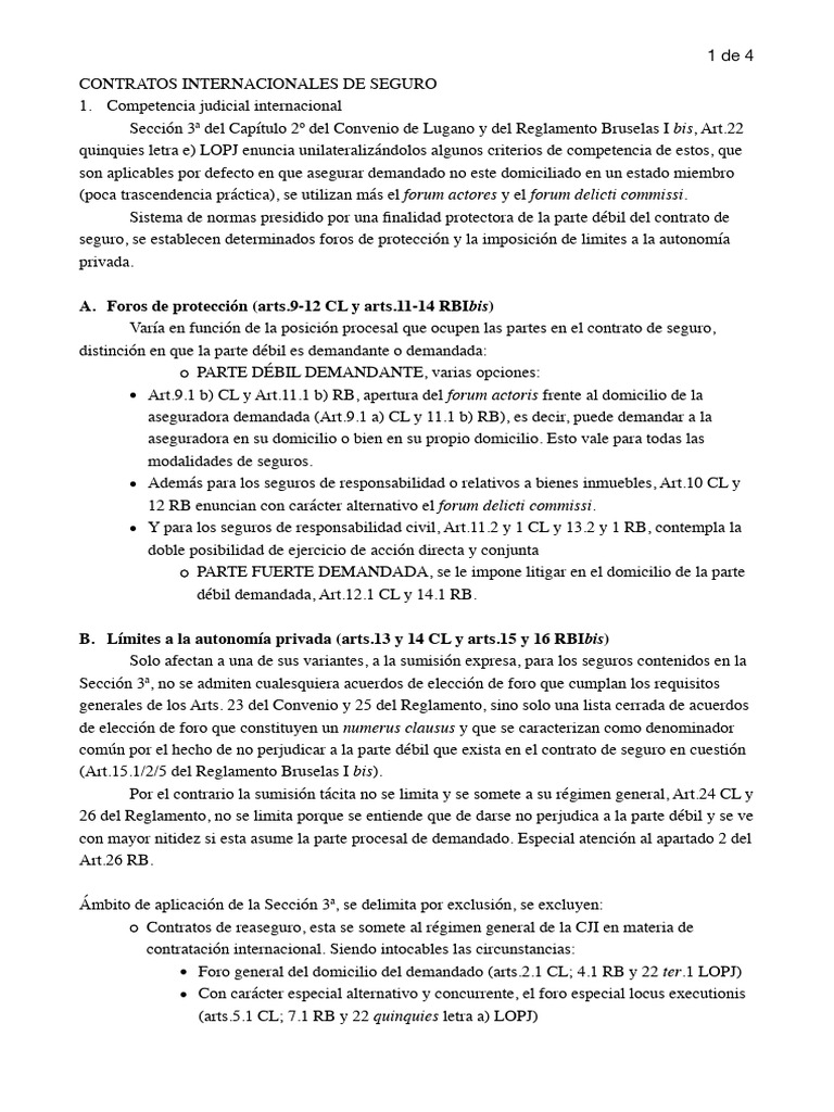 Contratos de Seguro | PDF