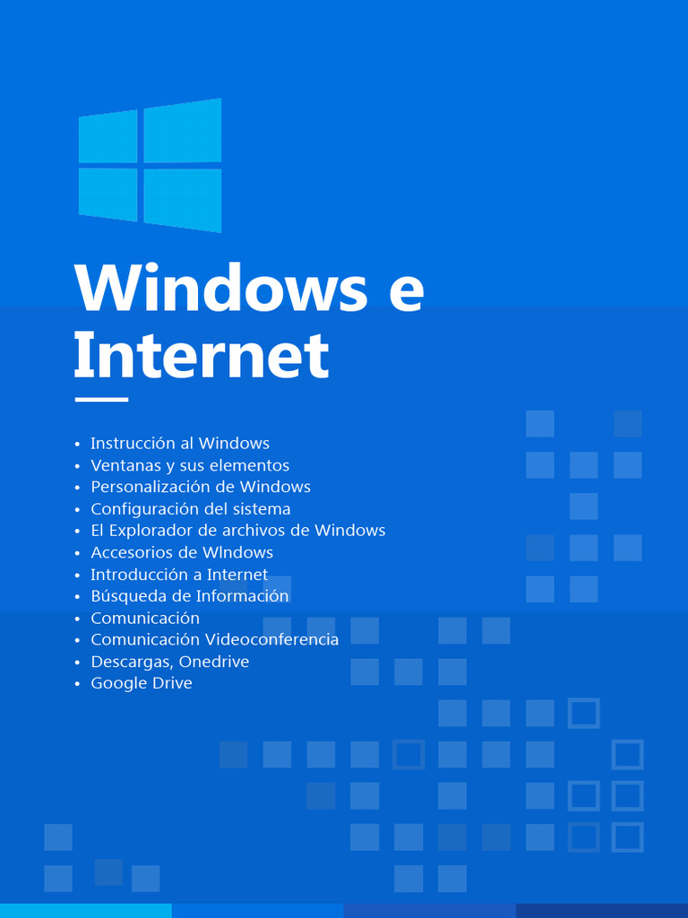 Windows e Internet | PDF | Microprocesador | Archivo de computadora