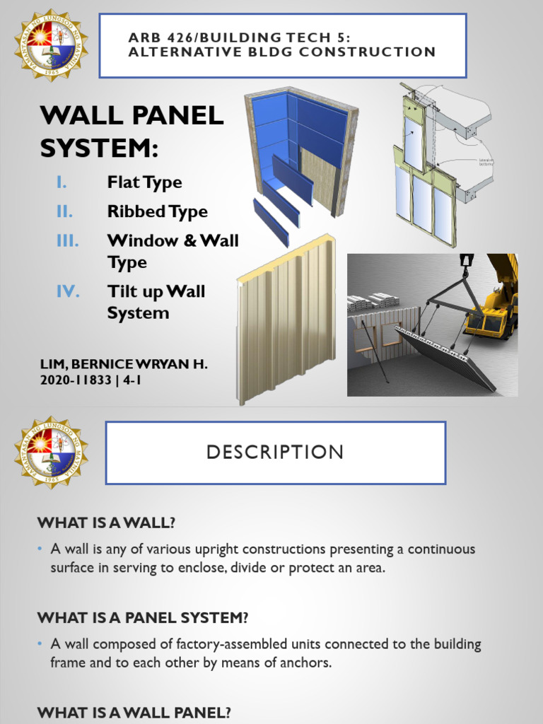 ARB 426 Wall Panel System - LIM | PDF | Wall | Window